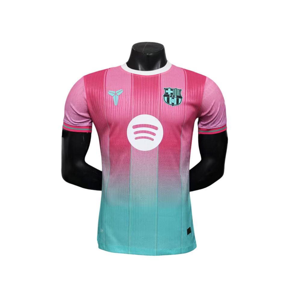 FC Barcelona X Mamba 25-26 Pink and Blue Gradient – Pojersey